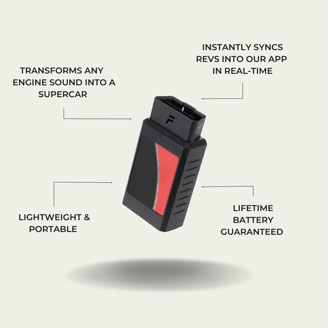 ForzaTuner™ V2 Pocket Boost - Digital Car Engine Sound Tuner